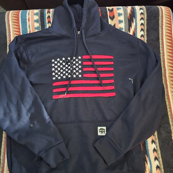 Buffalo David Bitton | Shirts | Buffalo David Bitton Dark Blue Hoodie ...